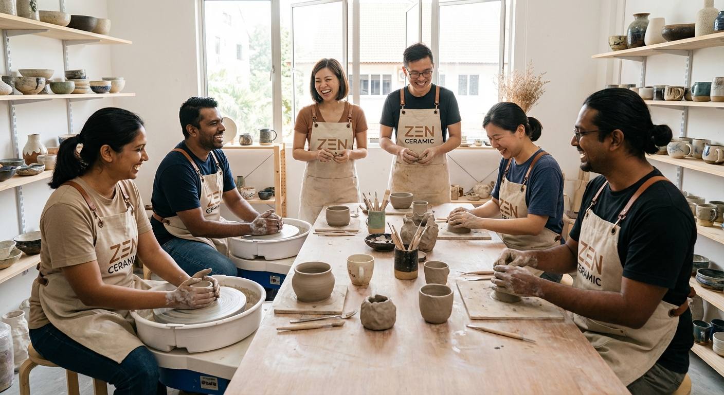 Creative Team Building Activities in Klang Valley - Zen Ceramic