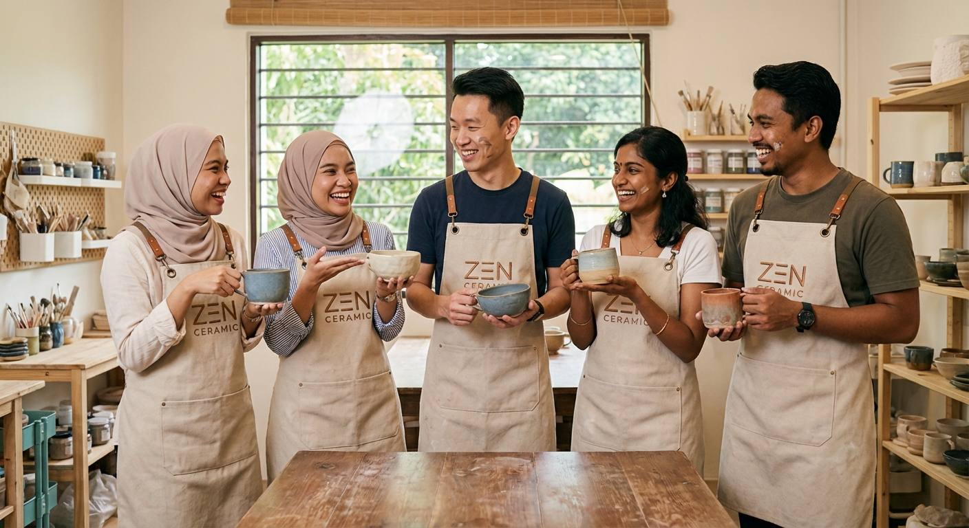 Creative Team Building Activities in Klang Valley - Zen Ceramic